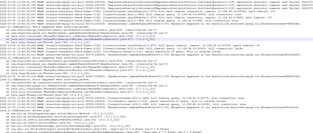 fe节点异常重启原因排查 - 💬 StarRocks 用户问答 - StarRocks中文社区论坛