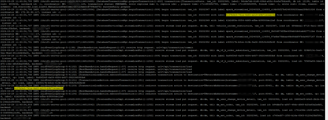 sparkStreaming任务经常出现写入失败的情况 - 💬 StarRocks 用户问答 - StarRocks中文社区论坛